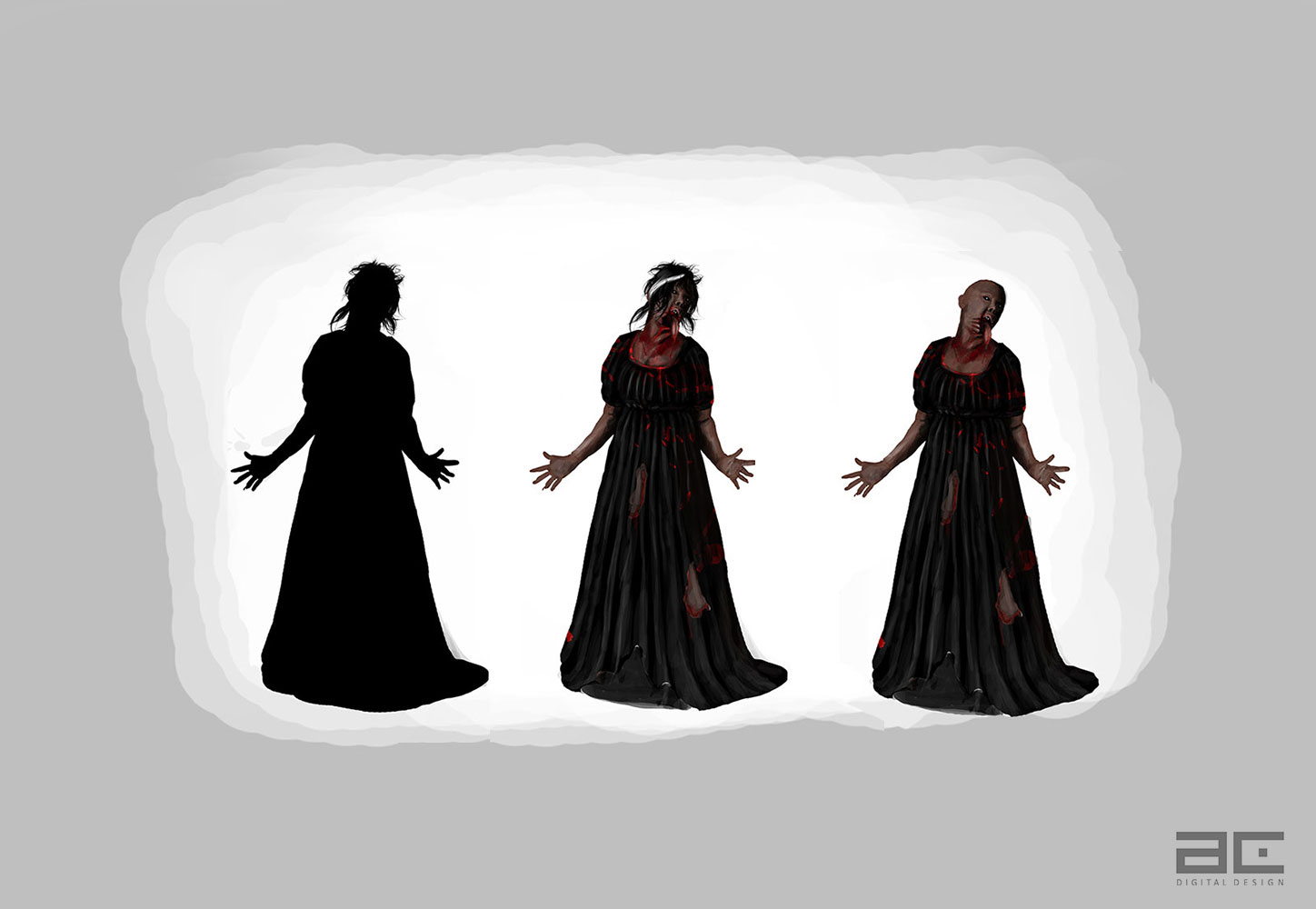 Zombies Concept Art - albert-coen